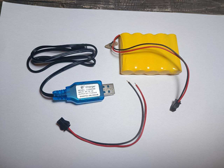 Аккумулятор для радиоуправляемых RC машин 6v. 3500 mAh / мАч