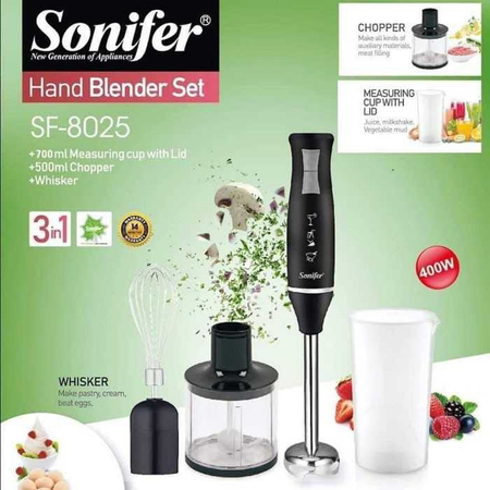 CHOPPER/ BLENDER 3 IN 1 Sonifer SF-8013