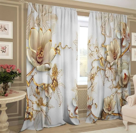 Фото-Шторы 3D, 265 на 290 см ; более 100 видов