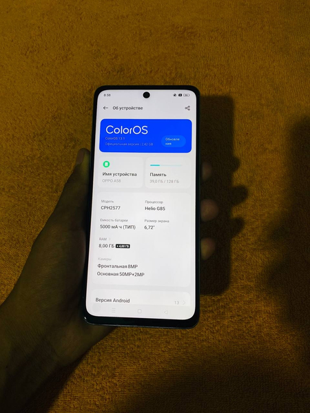 Oppo A58 128/8 sotiladi