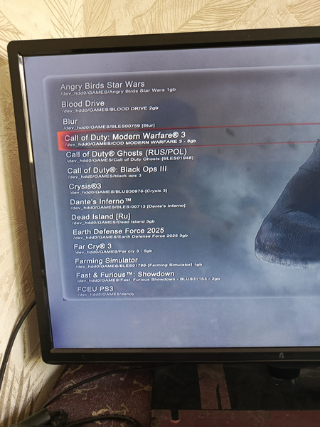 Ps3 slim 250gb 39 ta oʻyin 3 oy garantiya