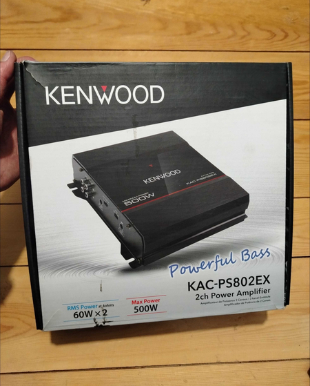 Kenwood KAC-PS802EX Usilitel