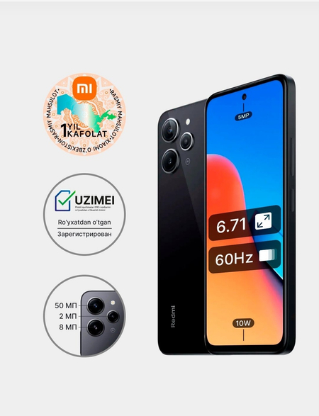 Redmi 12 yangi karobka