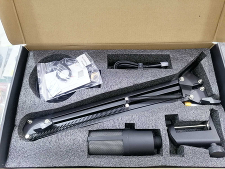 Микрофон для компьютера Fifne T669 pro 3,микрофон с пантографом