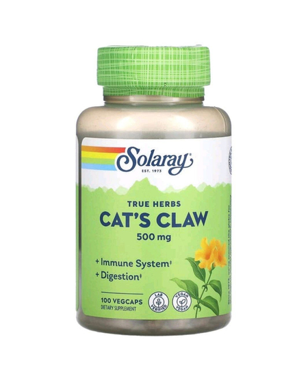 Кошачий коготь, Cat's Clow 500 mg, 100 caps