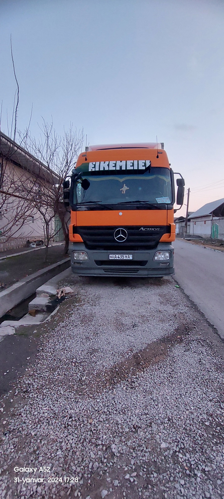 Mersedes actros xolari alo ishga tayyor