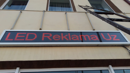 Barcha turdagi LED reklama xizmatlari!!!