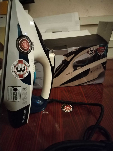 Утюг поларис, оригинал мощность 2600W