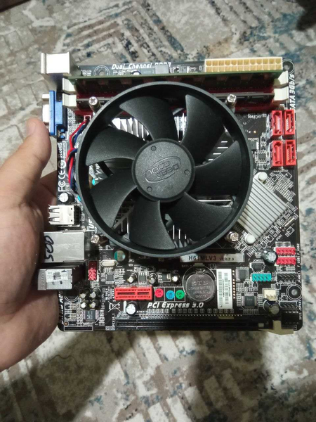 Материнская плата DDR3 H61 сокет 1155