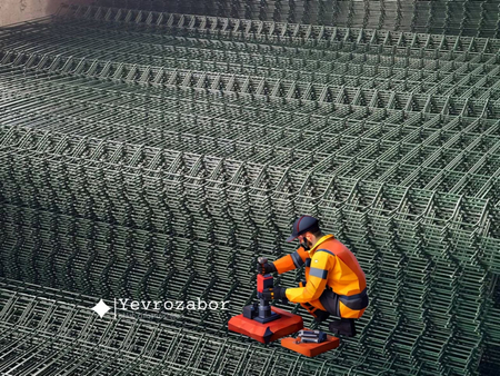 Установка еврозабор Montaj evrozabor