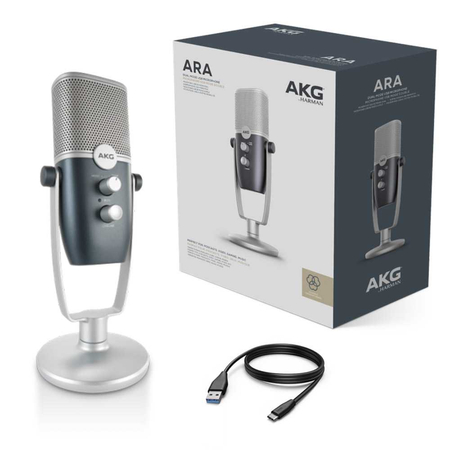 USB Mikrafon AKG ARA Профессиональный USB микрофон от AKG Harmon