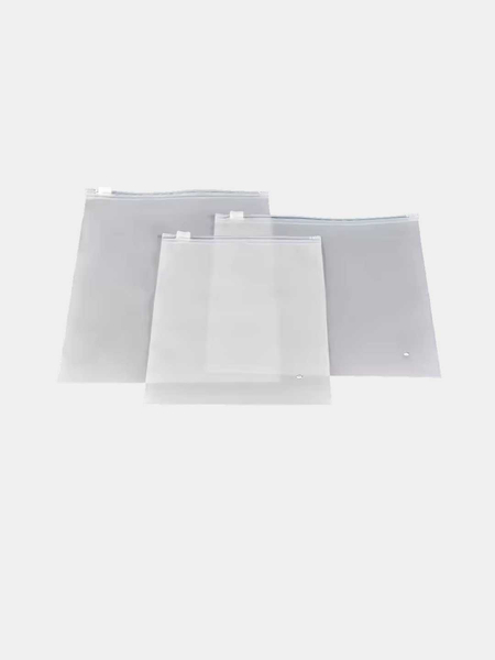 Zip Lock пакеты 12х15, 50 шт с бегунком матовые для упаковки