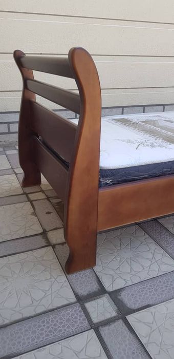 Кровать 100% йогоч