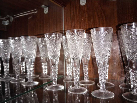 вазы хрустальные разные