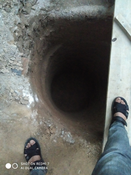 O'ra tiransha  padival  yomkis tunel  qaziymiz