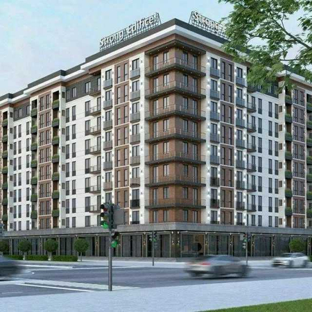 ЖК Strong Edifice Коробка 16-Гор Больница/Navroz Toyxona 2/4/9 47m2