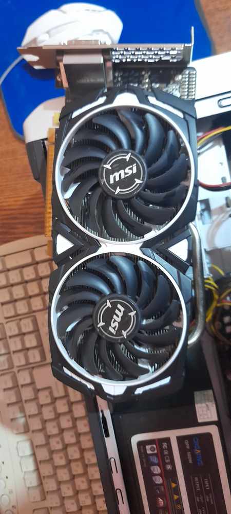 Видеокарта 8Gb   MSI RX 580  256 bit DDR5 Montaj Render