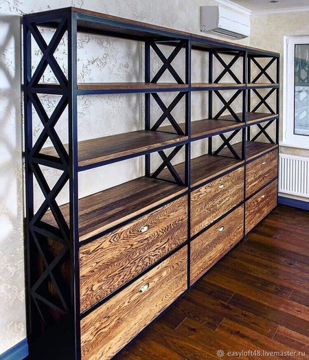 Стеллаж лофт stellaj loft