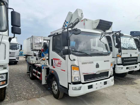 Автовышки Howo strela 27m для установок реклам и камер..