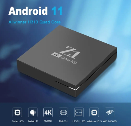 New‼️ Смартбох Z1 android 11.Доставка+Прошивка.ф