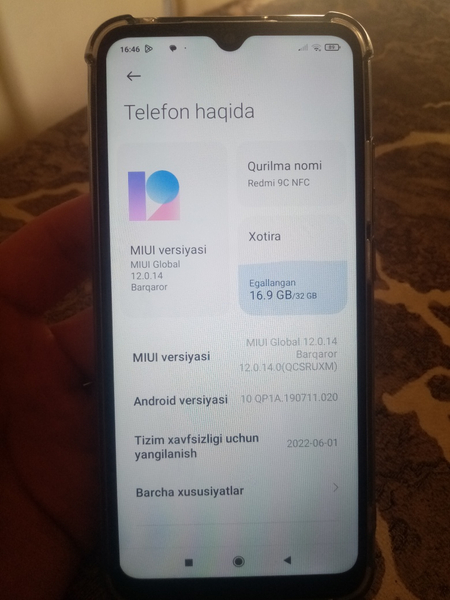 Redmi 9c nfs sotiladi