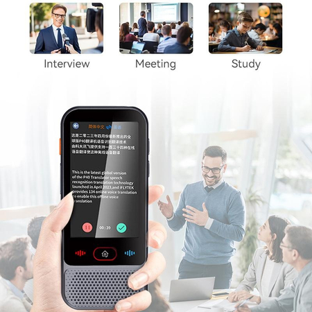 Карманный переводчик Smart translator device m30 space grey