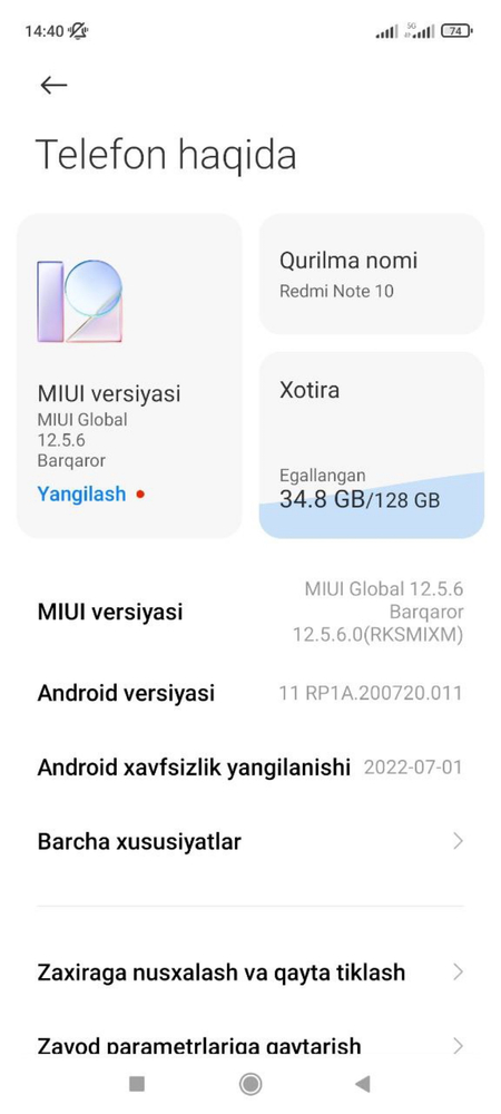 Redmi Note 10 5G