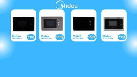 Встраиваемая техника Midea.
