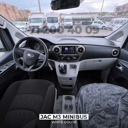 JAC M3 PLUS minibus endilikda kutishingizga hojat yo'q