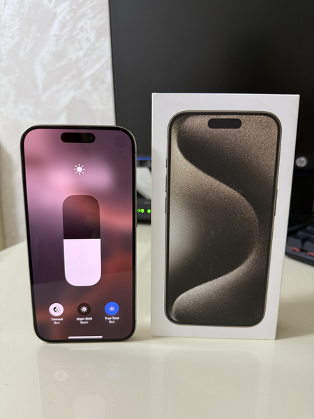 Iphone 15 pro, 100% akkamulator. 3 oy oldin olingan