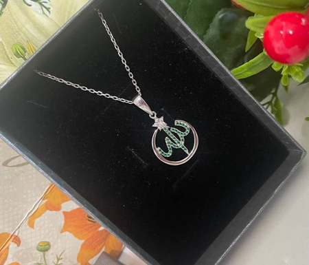 Подвески с кулоном серебро 925