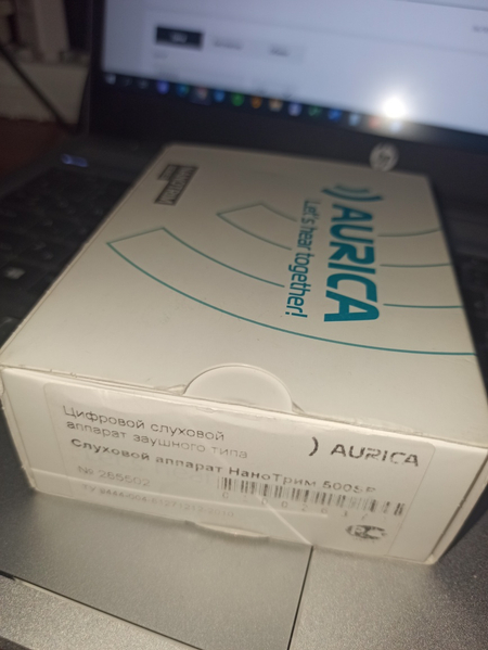 Слуховой аппарат Aurica NANOTRIM 500SP