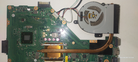 ASUS x55 notebook kuller
