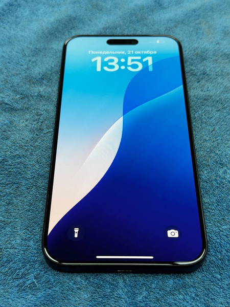 Продам б.у iPhone 15pro max 256gb blue