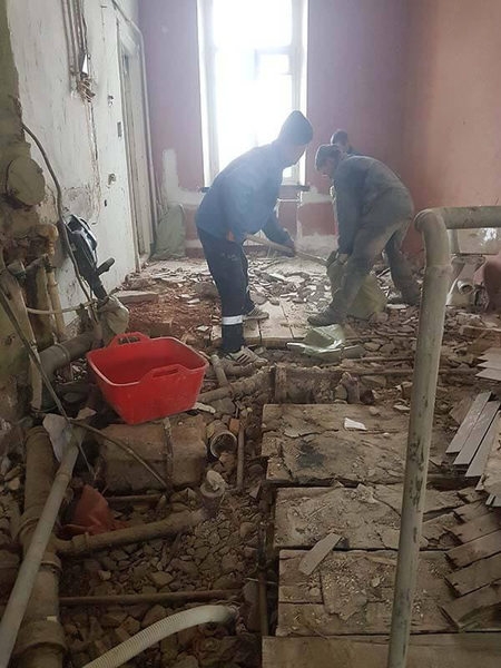 Демонтаж квартиры домов