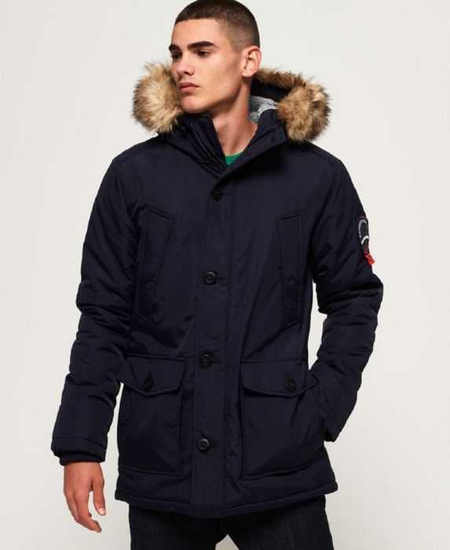 Подростковая зимняя куртка аляска Super Dry Everest размер [S]