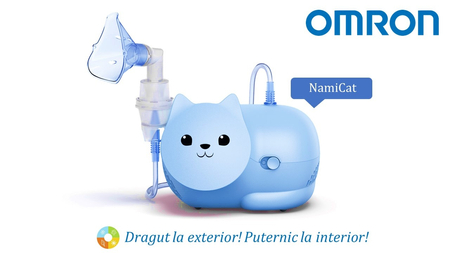 Ингалятор компрессорный Omron Nami Cat (NE-C303К-KDE) made in Italy