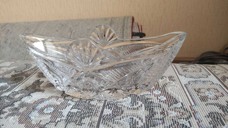 Салатницы и вазы хрусталь времён СССР