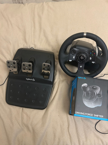 Logitech G920 руль +shifter кпп