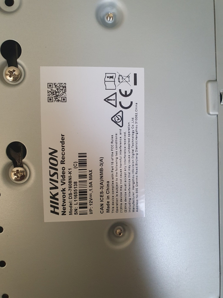 HIKVISION KAMIRA kamplekt 1 yarim oy ishlatlgan