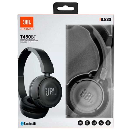 Беспроводные наушники JBL T450BT Black