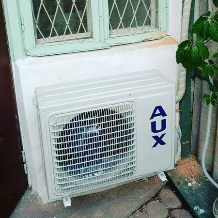 Установка кондиционера