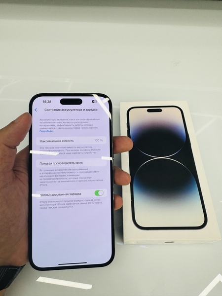 iPhone 14 Pro Max 128 gb 100% amerika