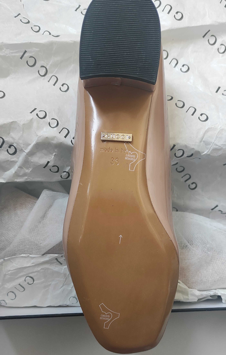 Лодочки лаковые Gucci