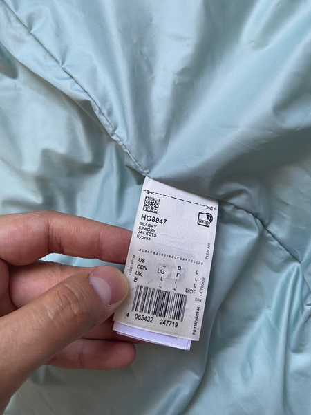 Пуховик Reebok Ow Long Down Jacket