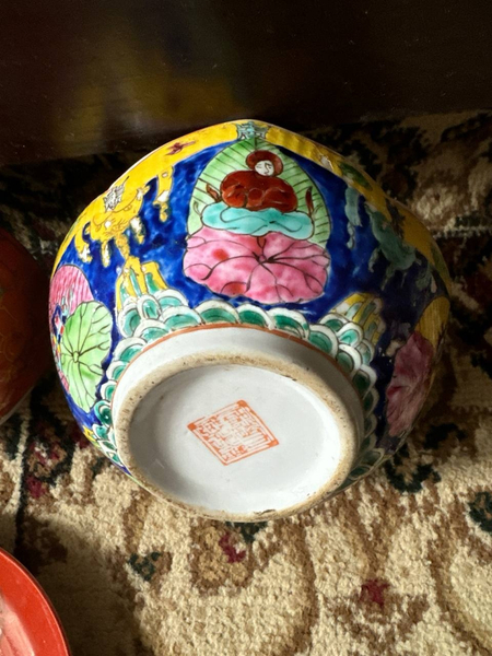 Старый китай чащкы блюдца пиали