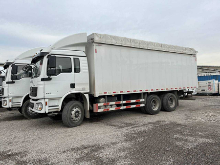 SHACMAN L3000 7.5 metrlik furgon sotuvda bor
