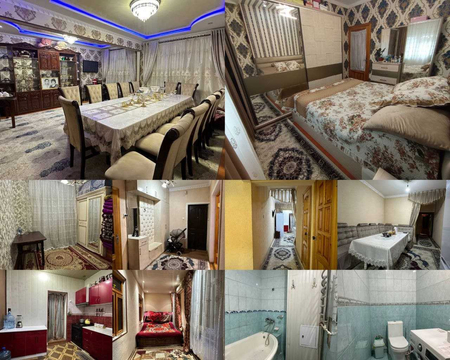 4 xonali kavartira sotiladi 94m2 balkaon 9*2