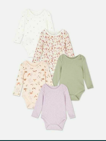 Боди с длинным рукавом Primark