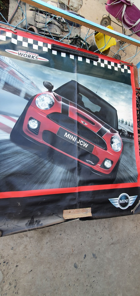 Плакат Авто MINI JCW